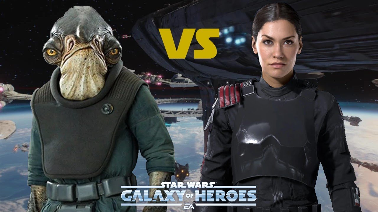 Admiral Raddus Omicron vs Iden Versio Omicron | 5v5 Grand Arena | swgoh ...