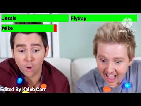 Jessie & Mike Vs Flytrap With Healthbars