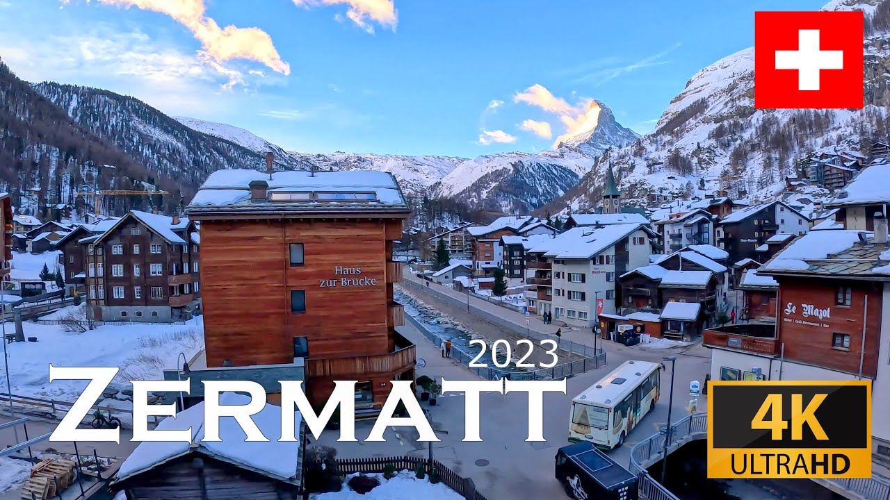 Zermatt, Switzerland - December 2023 | 4K Walking Tour - YouTube