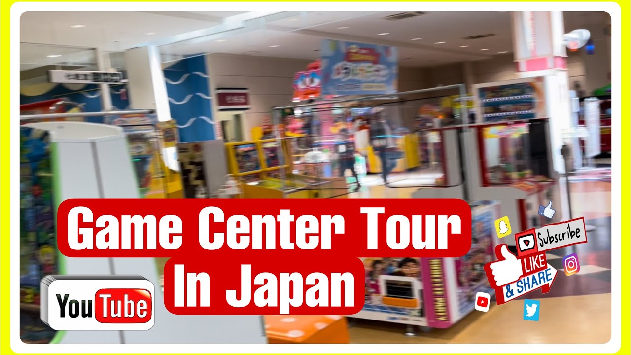 Game Center Tour In Japan, what does it look like. #jeanyamahata ...