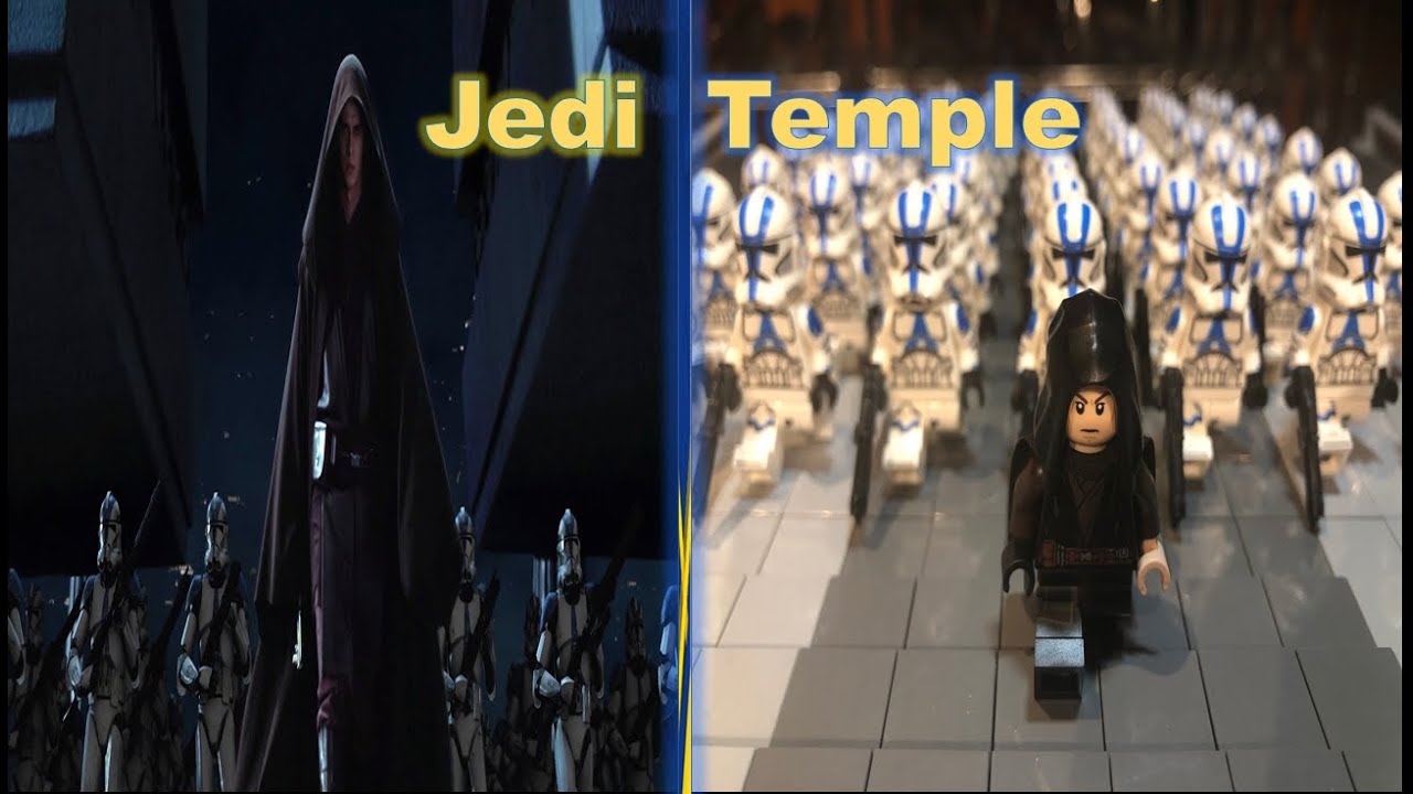 NEW LEGO Star Wars Jedi Temple/Operation Knightfall Moc! - YouTube
