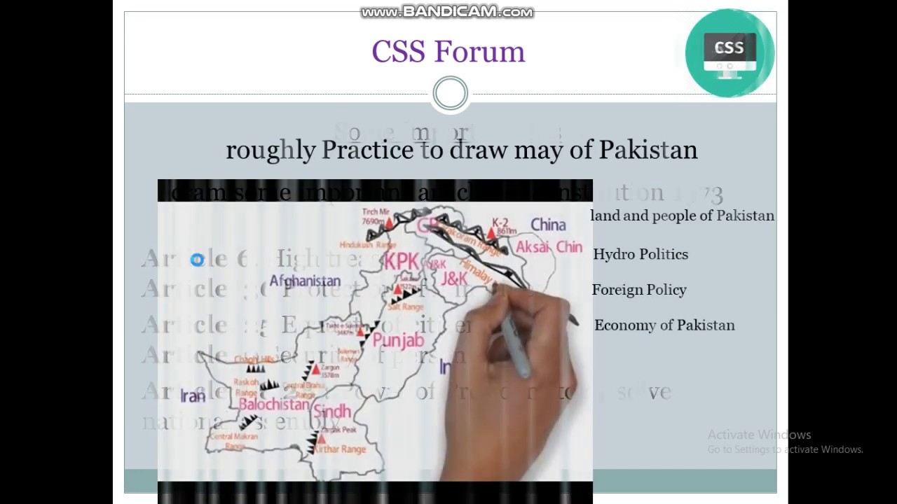 Pakistan Affairs | Pakistan affairs lecture for CSS | Pakistan affairs ...