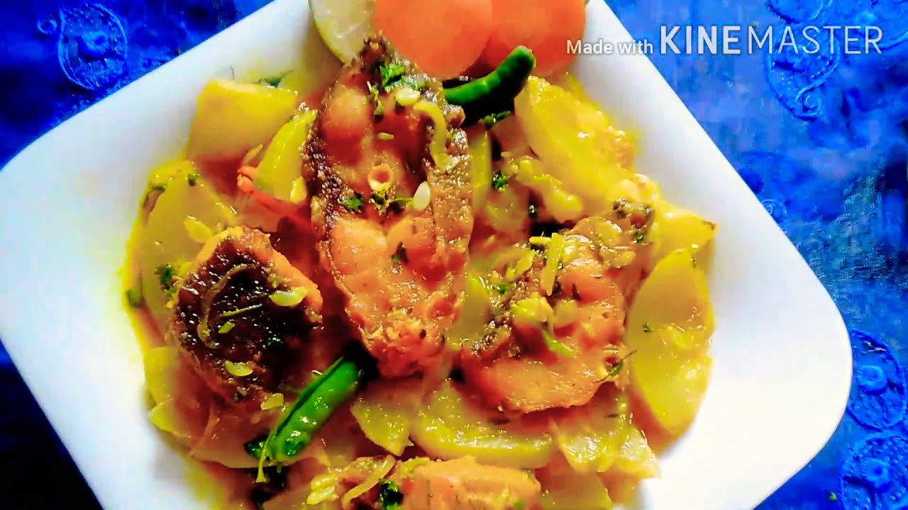 জালি কুমড়া দিএ রুই মাছ এর ঝোল || JALI KUMRA RECIPE ||RUI FISH RECIPE ...
