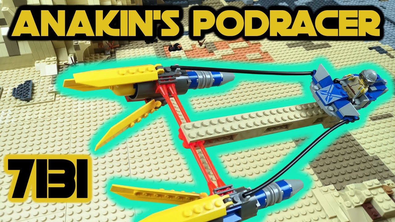 Lego Star Wars 7131 Anakin's Podracer STOP MOTION SPEED BUILD 4K - YouTube