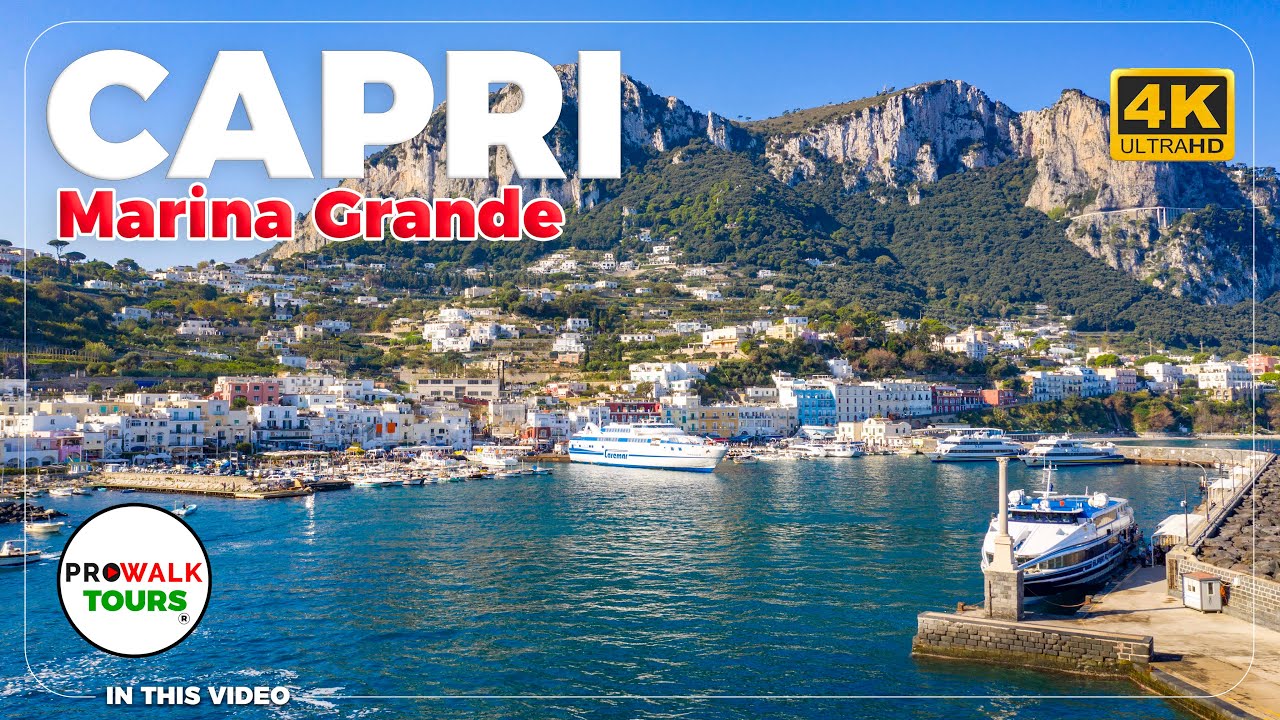 Marina Grande, Capri Walking Tour | Exploring Capri’s Iconic Harbor ...