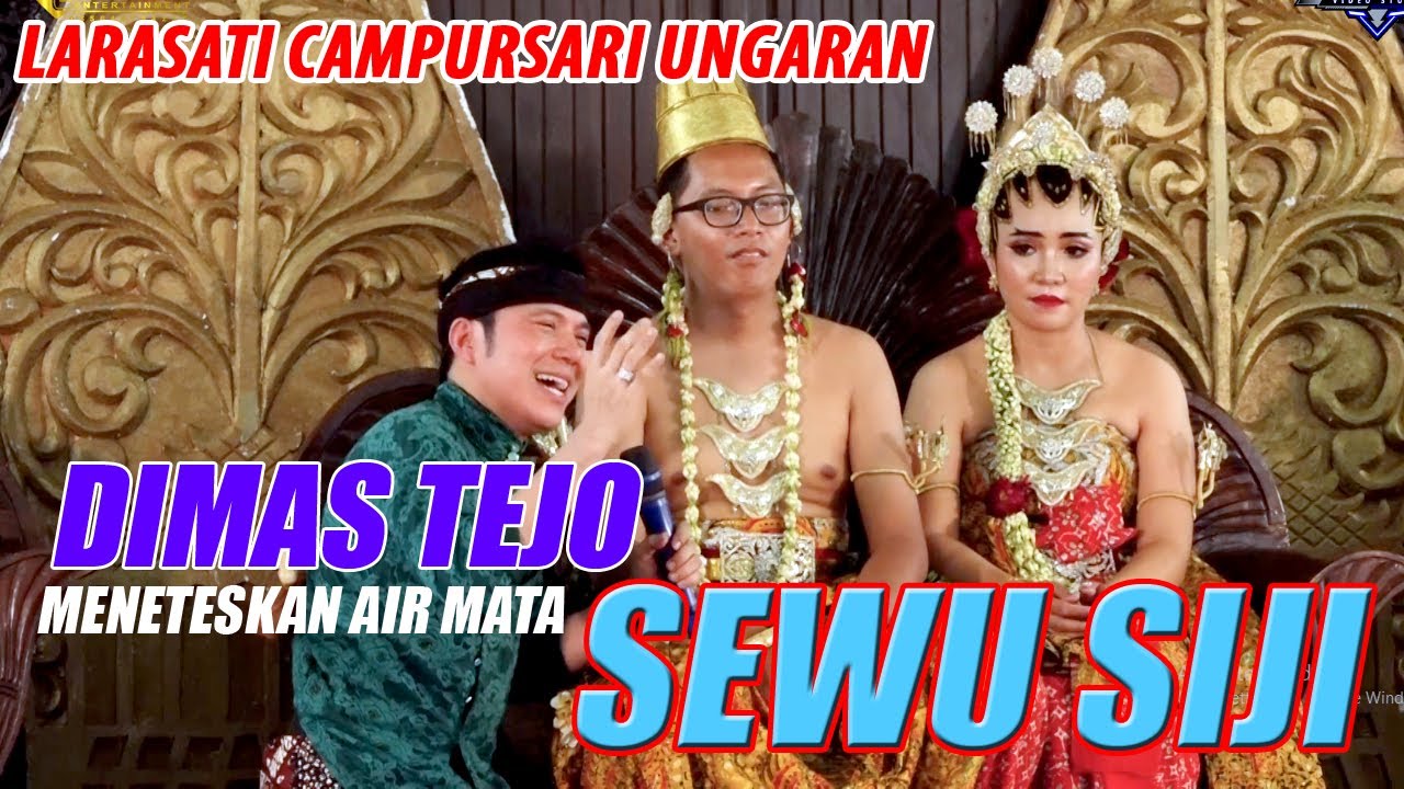Pengantin terharu di nyanyikan lagu Sewu siji oleh dimas tejo - YouTube