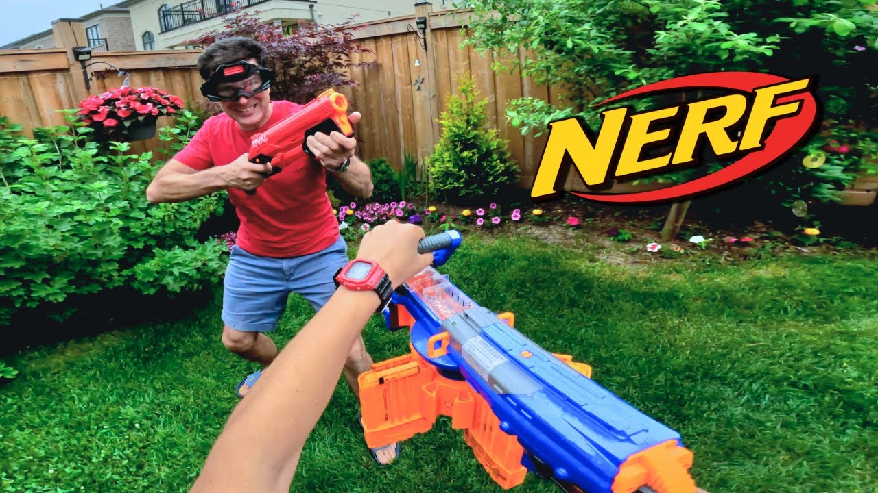 NERF WAR (Nerf First Person Shooter) - YouTube