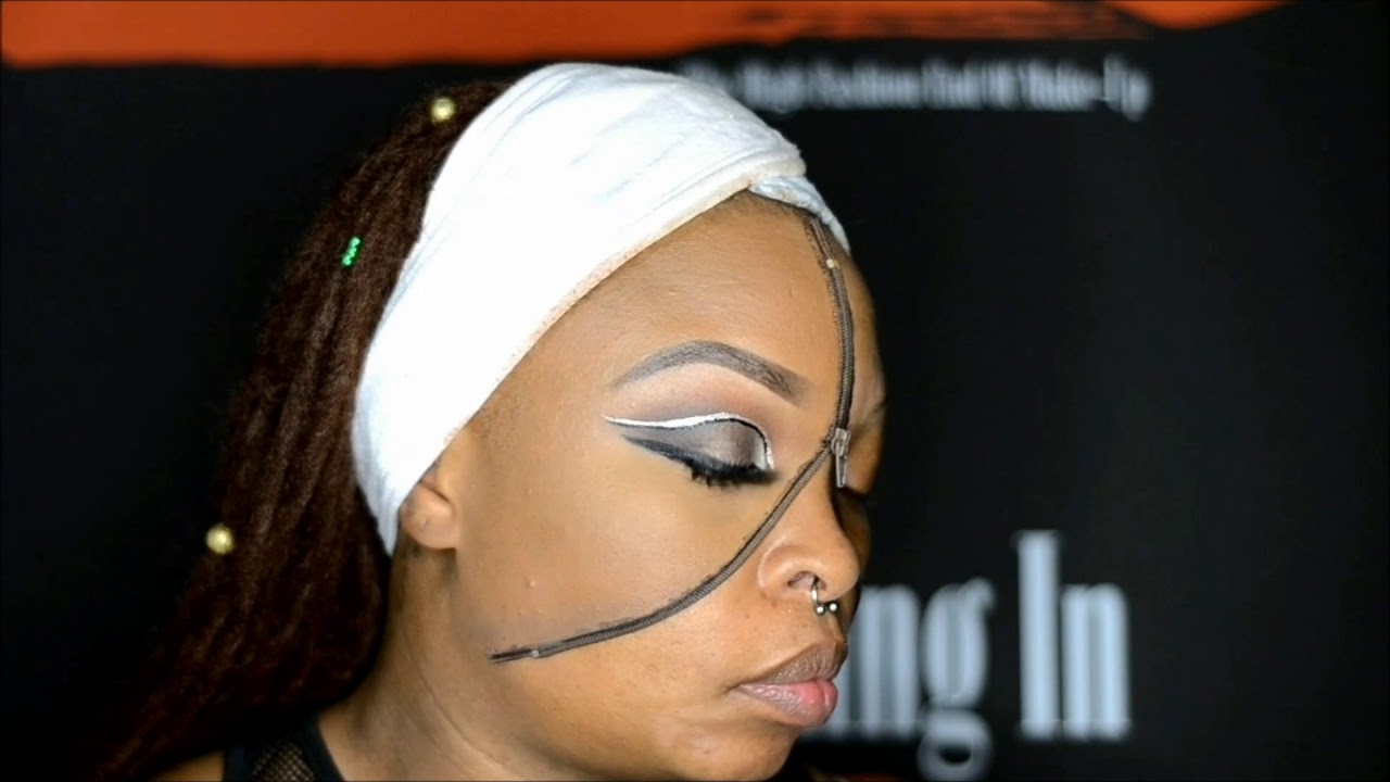 The Tortured Soul Halloween Makeup Tutorial 💄 🎨👄🎬📽🎞🎵 - YouTube