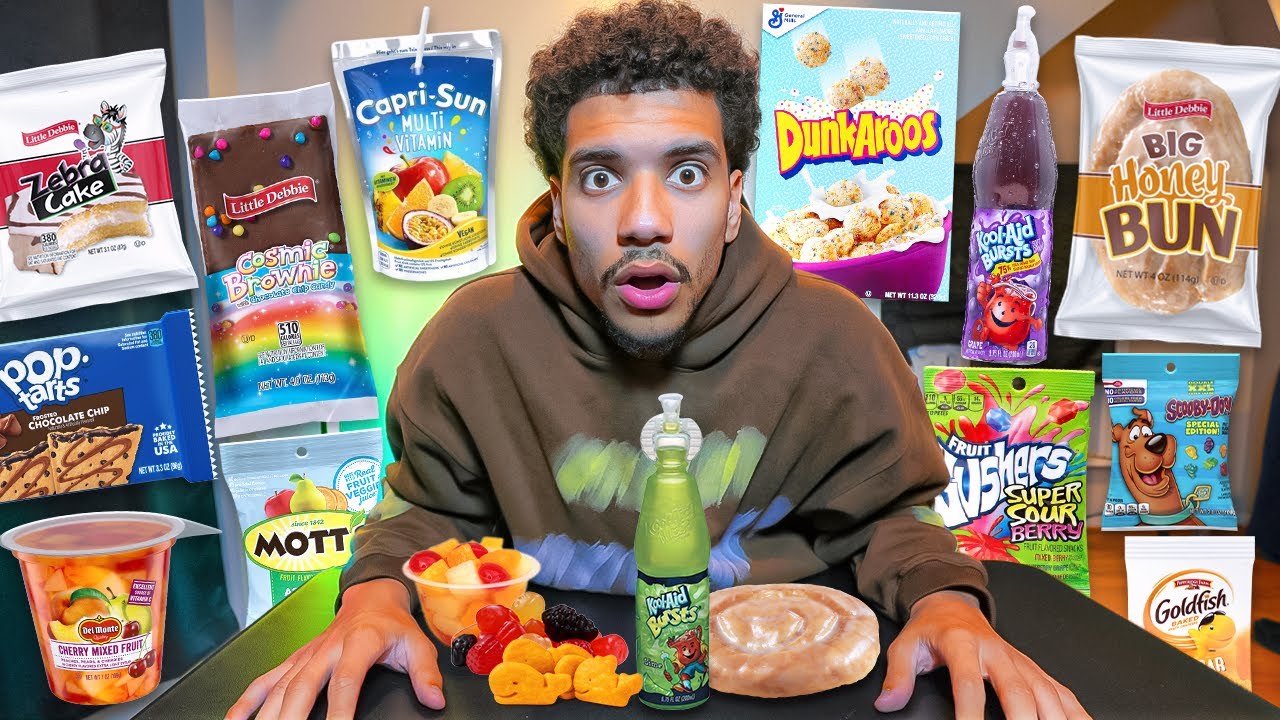 Trying Our Childhood Snacks Again - YouTube