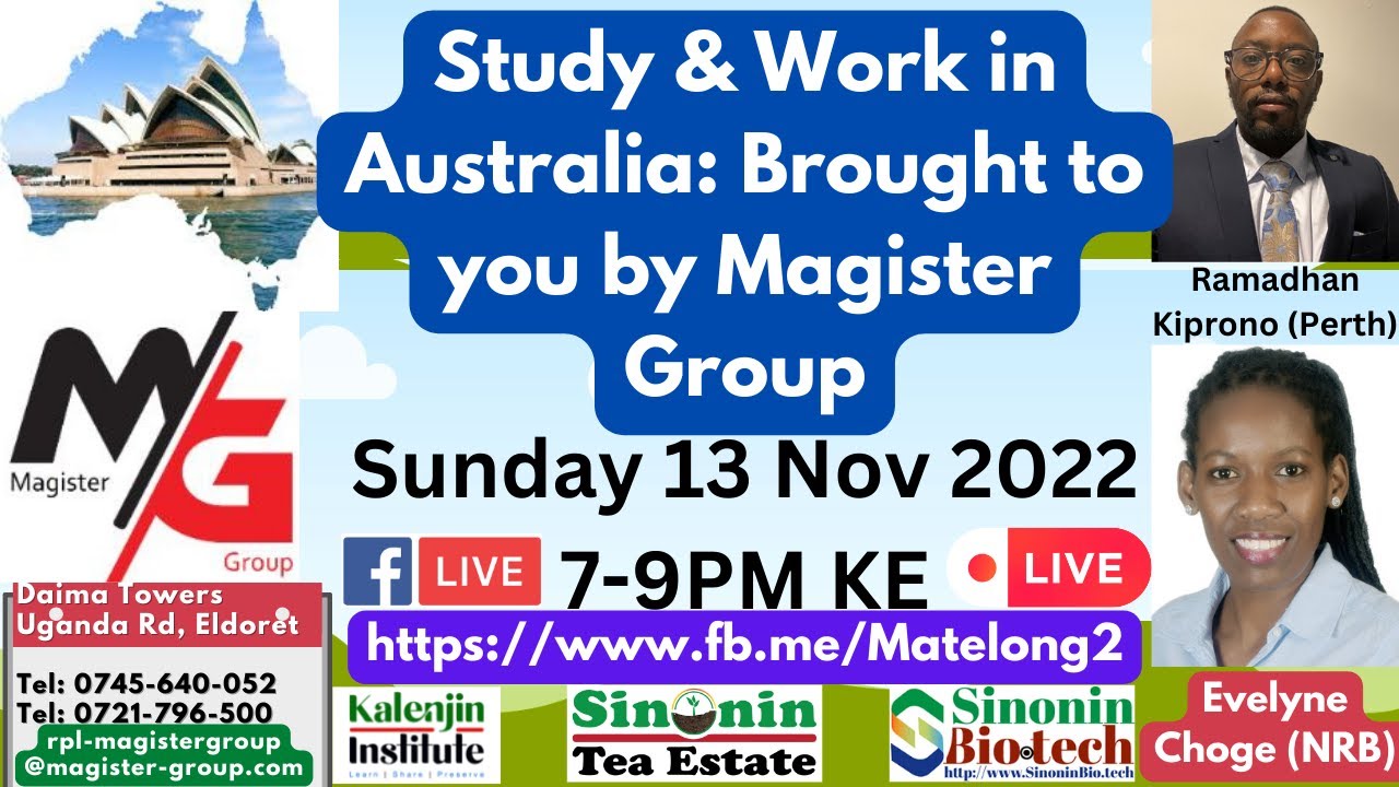 Magister Group presentation on #StudyInAustralia #WorkInAustralia - YouTube