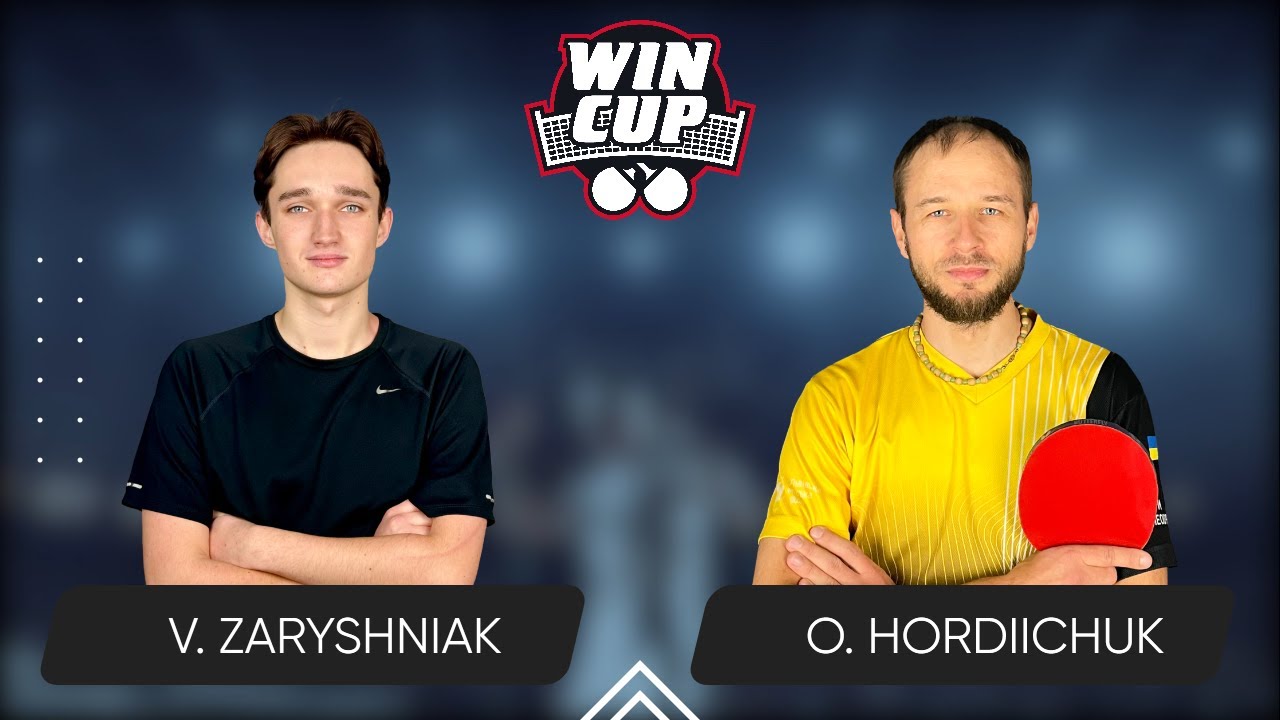 12:00 Vadym Zaryshniak - Oleksandr Hordiichuk West 1 WIN CUP 03.07.2024 ...