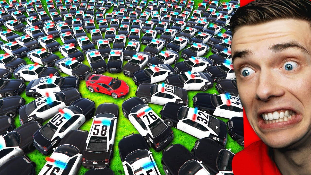 Escaping 1 MILLION STAR WANTED LEVEL In GTA 5 (Impossible) - YouTube