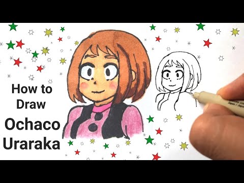 How to Draw Ochaco Uraraka | My Hero Academia - Boku No Hero Academia ...