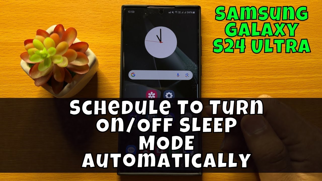 How to Schedule To Turn On/Off SLEEP MODE Automatically Samsung Galaxy ...