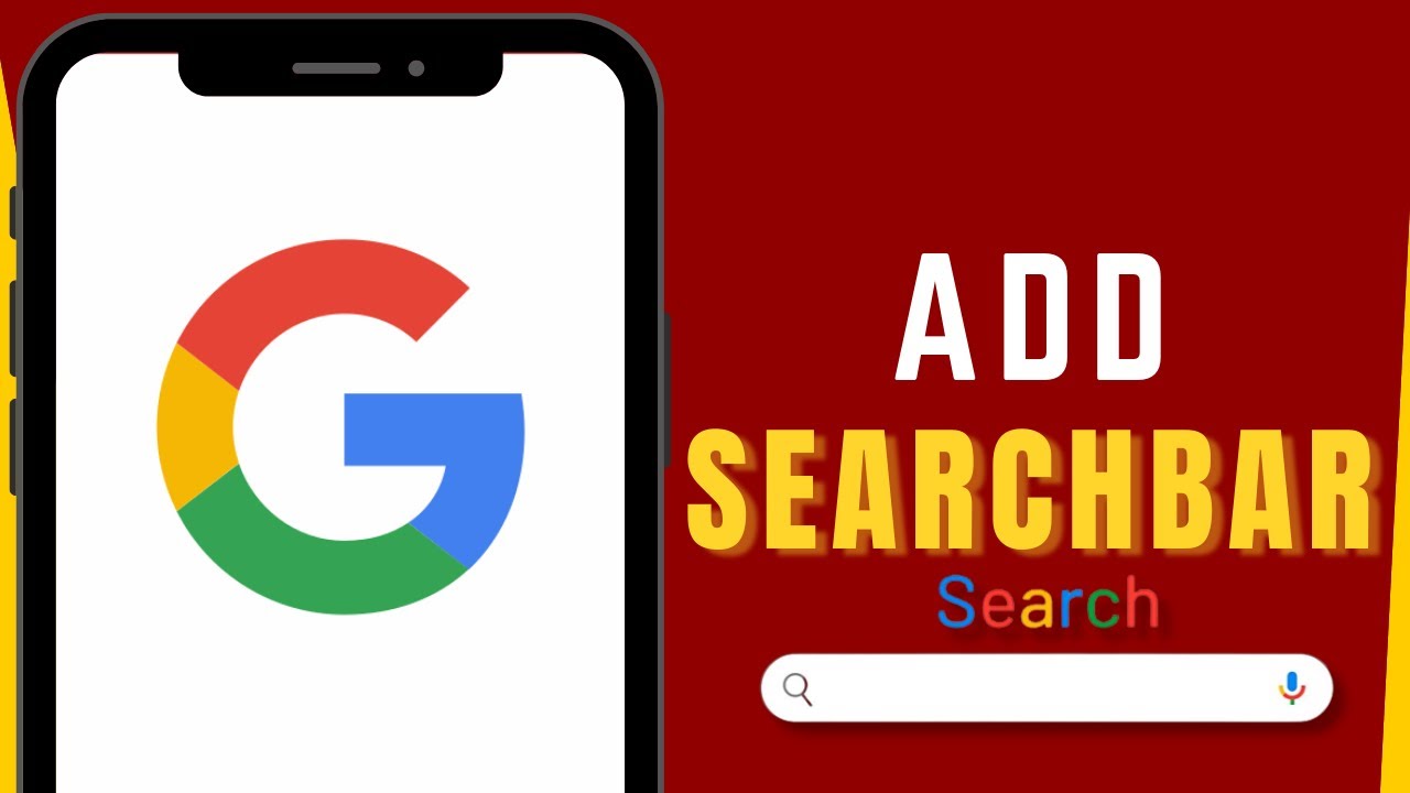 How to Add Google Search Bar on Android Home Screen 2025 - YouTube