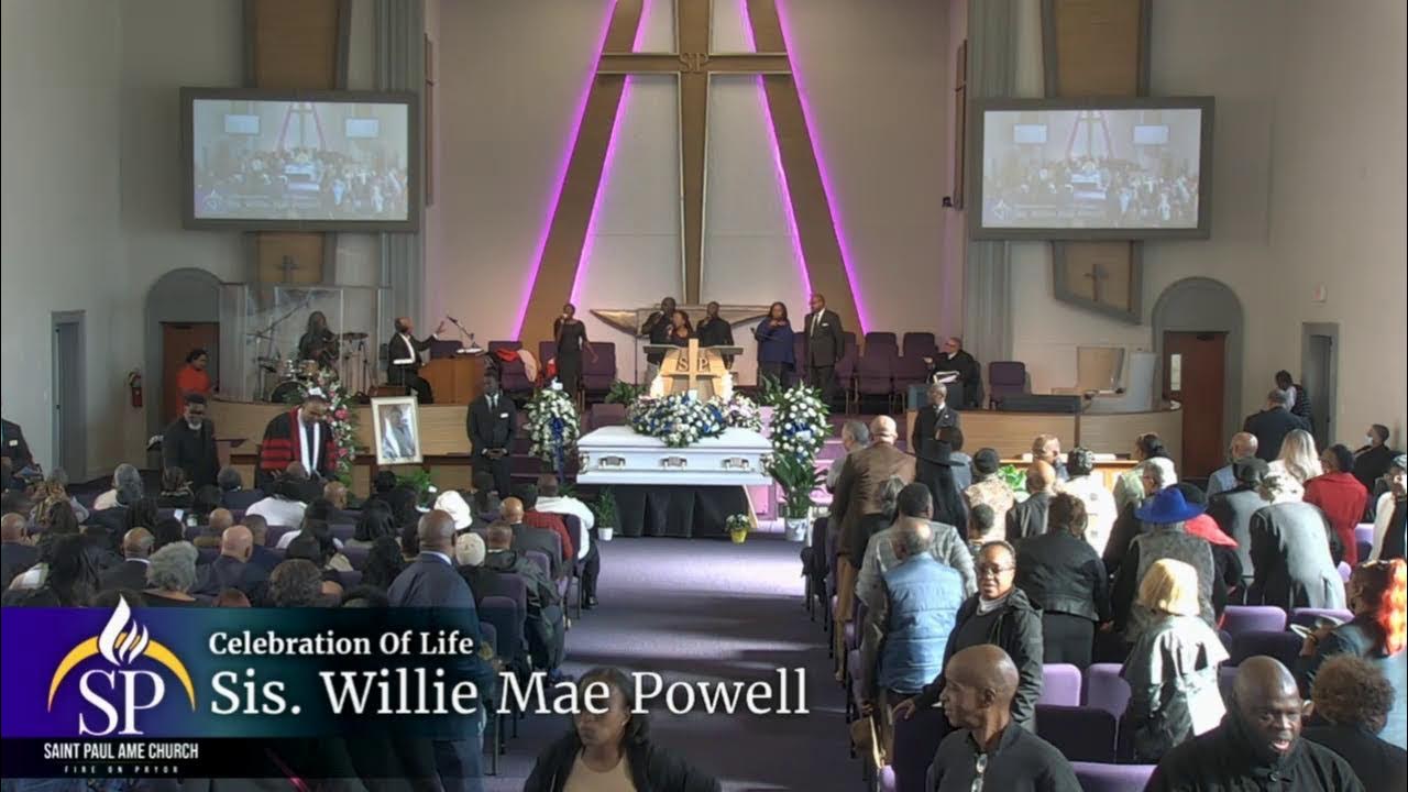 1-11-24 Homegoing Celebration for Ms. Willie Mae Powell - YouTube