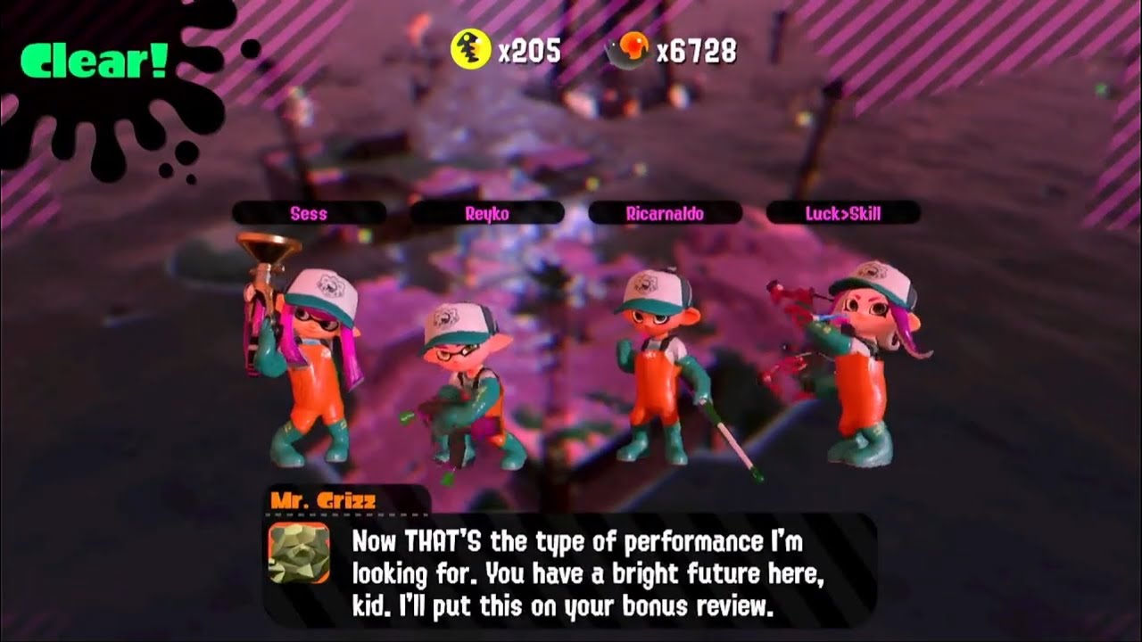 205 Golden Eggs on Salmonid Smokeyard (Splatoon 2 Salmon Run) - YouTube