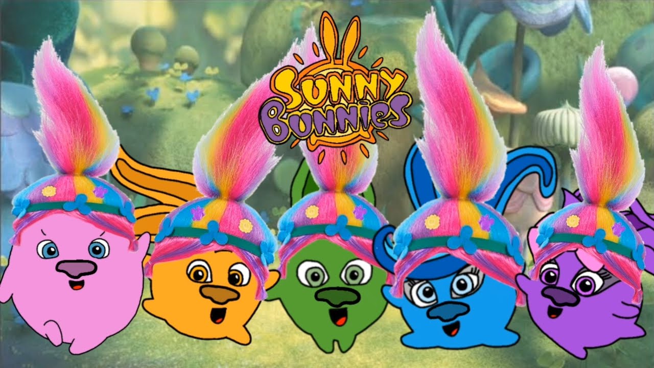 Sunny Bunnies Funny Troll Hair - Trending Special Effects 2022 Animated ...