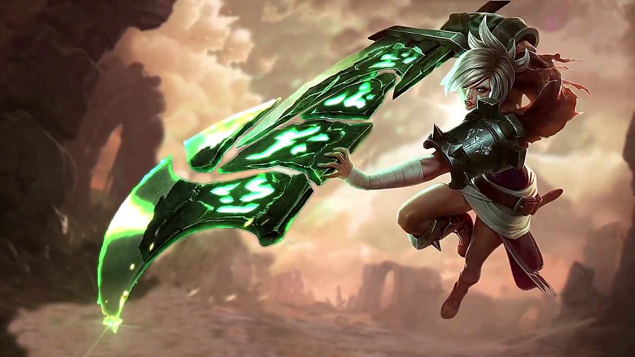 Riven the Exile|edit animated splash art with music| - YouTube