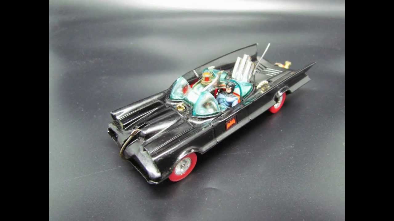 Vintage Original 1972 Red Tires Corgi #267 BATMOBILE - YouTube