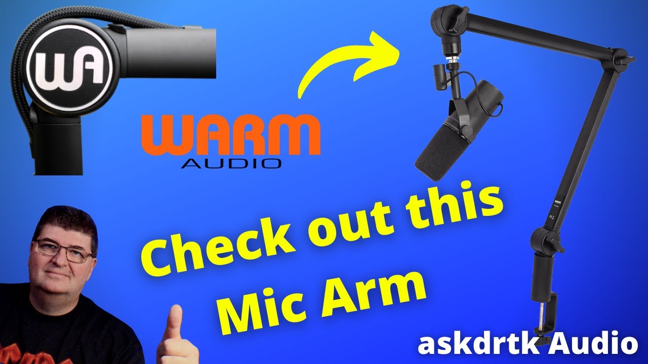 Warm Audio Microphone Boom Arm - Detailed Review - YouTube