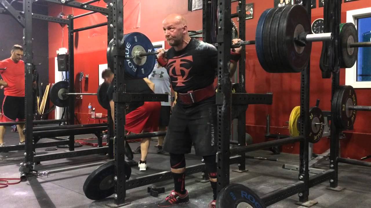 Top Range Partial Squats - YouTube