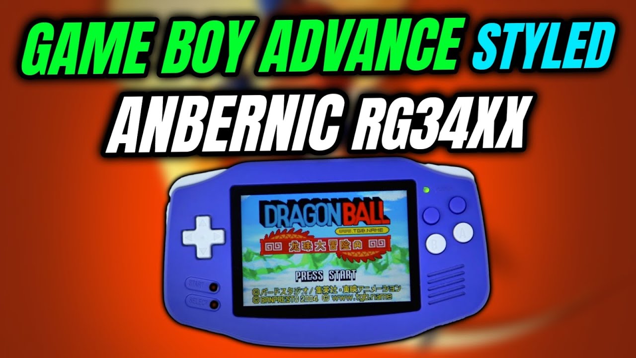 ANBERNIC Unveils RG34XX: A Game Boy Advance-Inspired Handheld Emulator ...