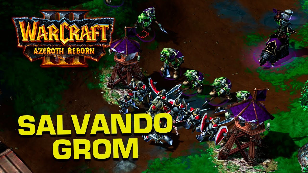 SOMOS TODOS ORCS - WarCraft 3 Prologo Hard #01 | Azeroth Reborn ...