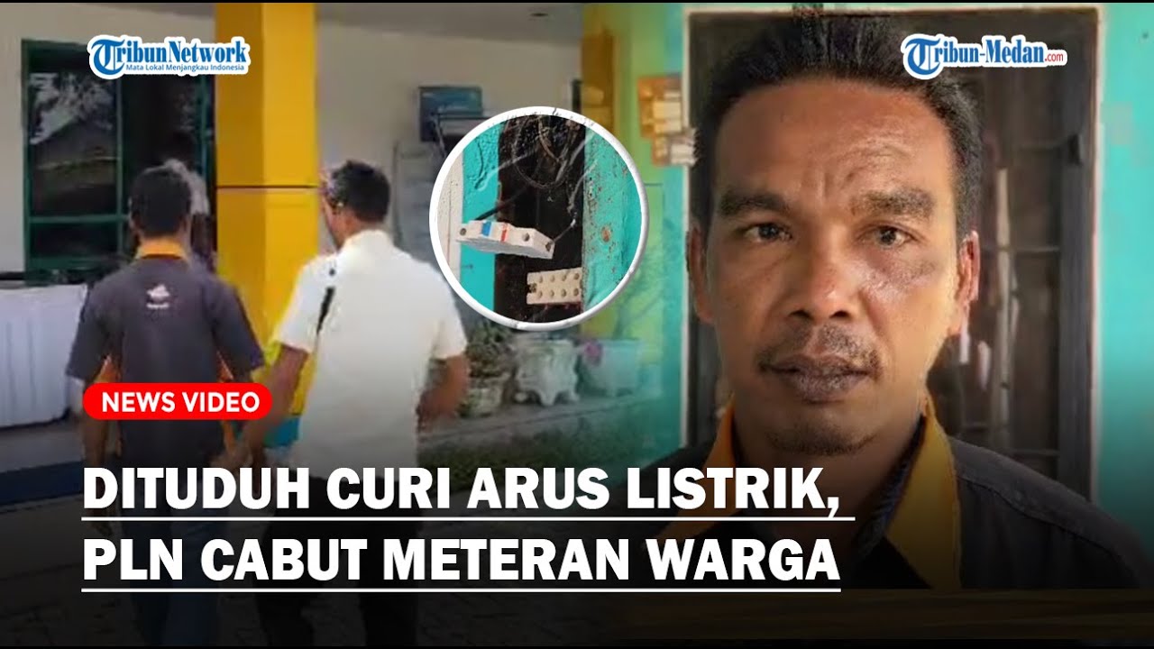 Petugas PLN di Langkat Cabut Meteran Listrik Warga, Dituduh Curi Arus ...
