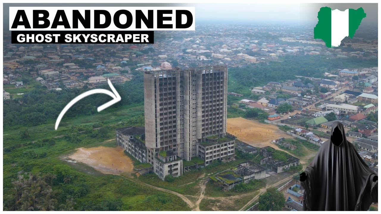 This Abandoned Skyscraper Was Built By A Ghost (Lagos, Nigeria) - YouTube