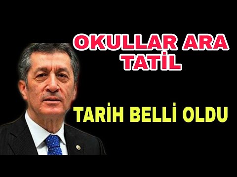 Ara Tatil Olacak Mı Okullar Kasımda Ara Tatile Girecek Mi ?