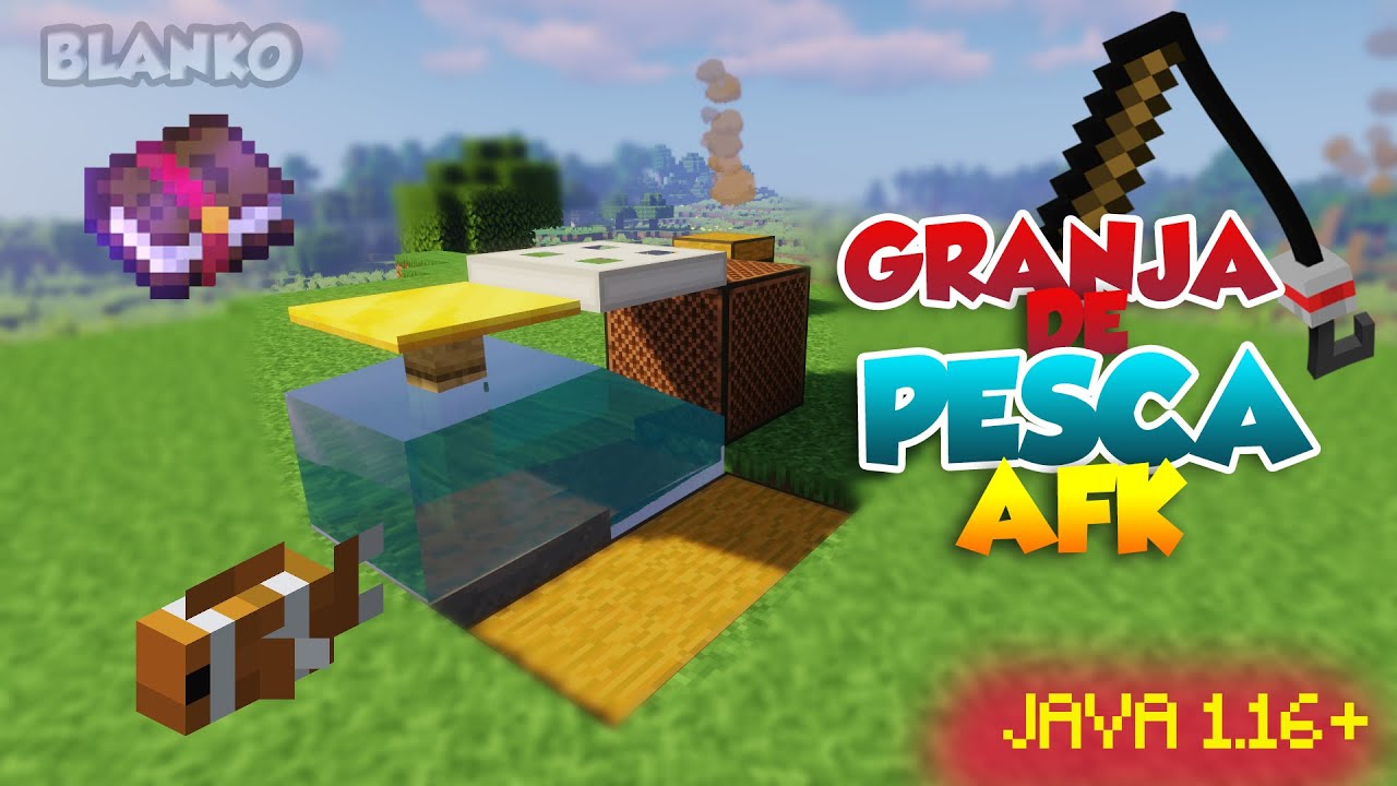 TUTORIAL| COMO HACER UNA GRANJA DE PESCAR AFK - MINECRAFT 1.17 - YouTube