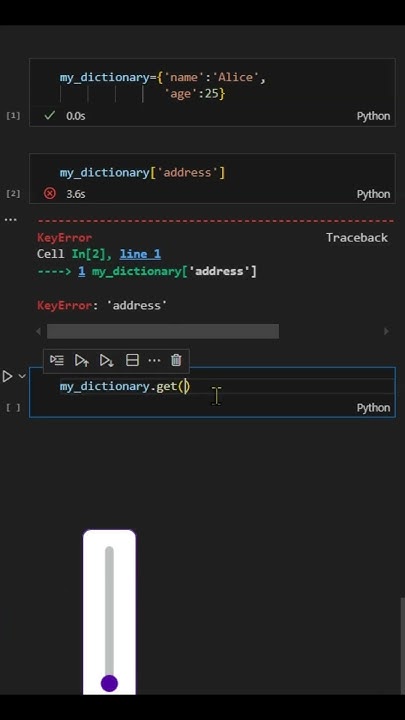 Key error in python dictionary #python #error #coding #learnpython - YouTube