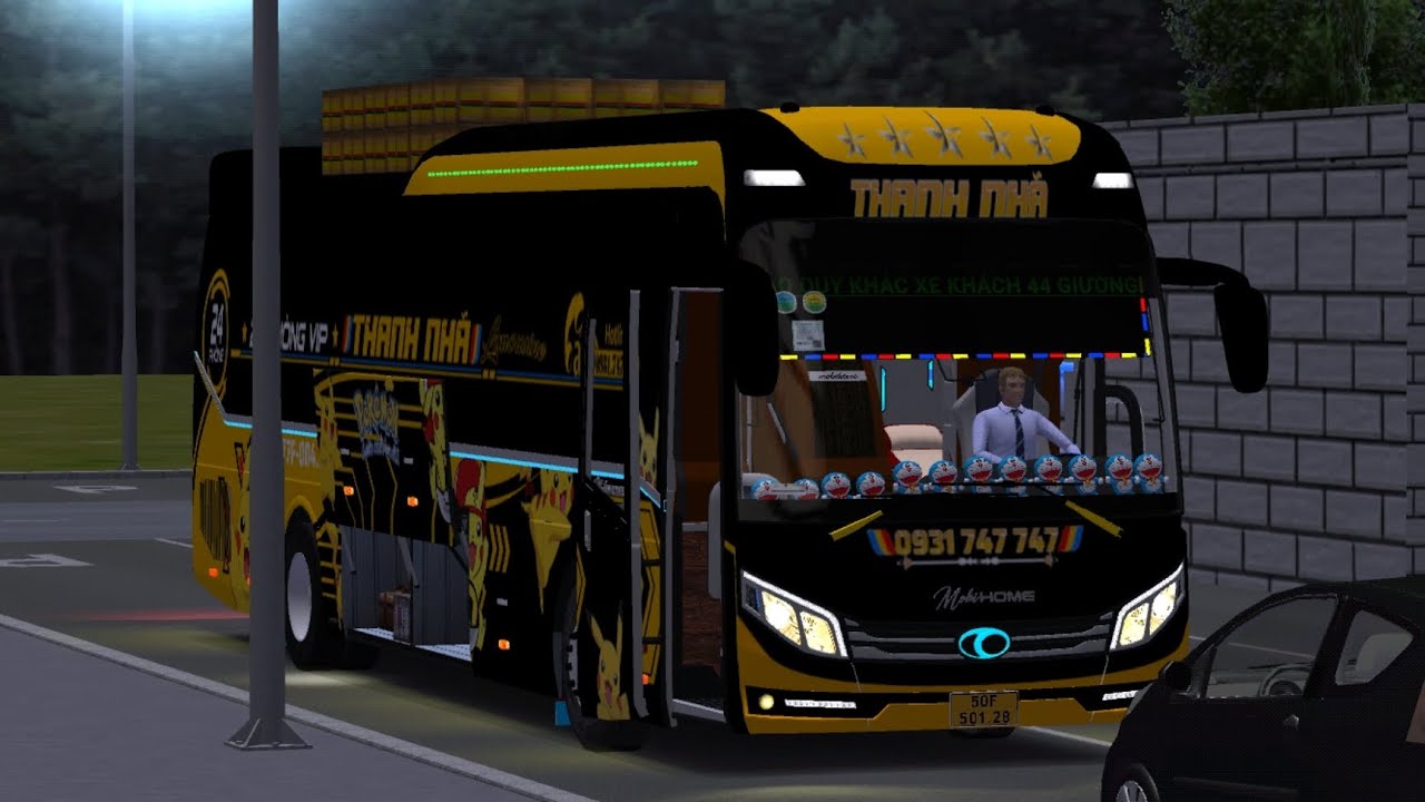 mod thaco mobihome 2022 36 phòng | PROTON BUS SIMULATOR ROAD - YouTube