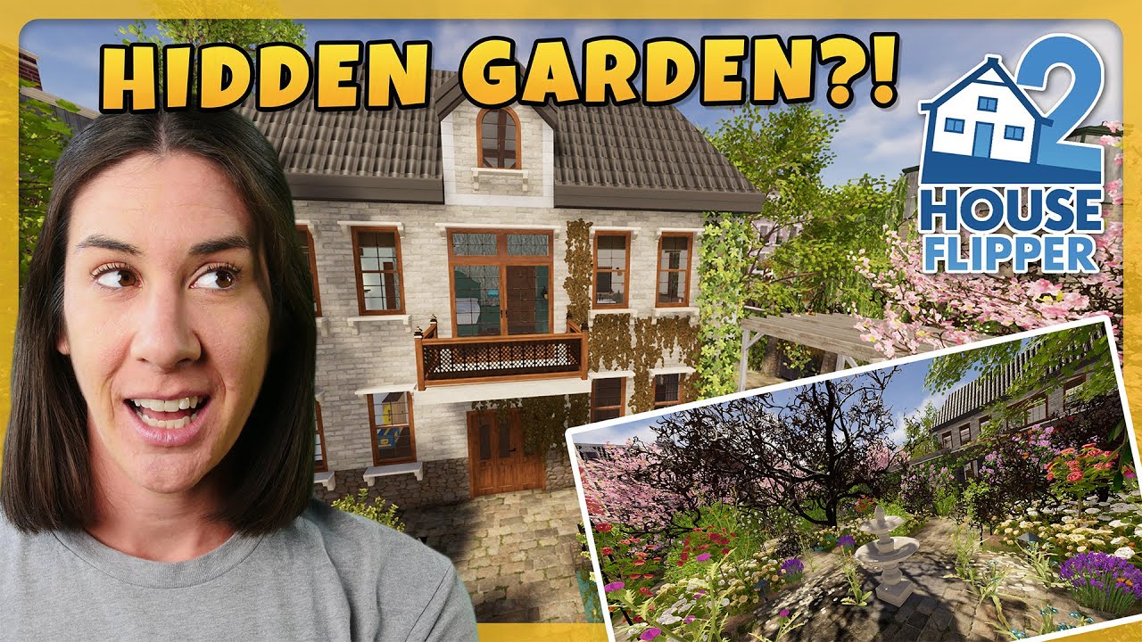 House Flipper 2 Garden Update JOB PLAYTHROUGH 🌻A hidden garden key?! - YouTube