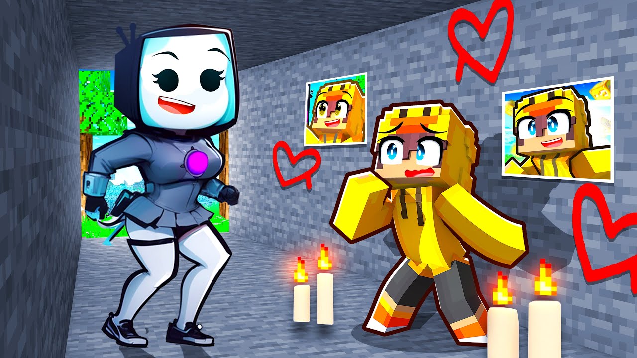 Kidnapped By TV WOMAN in Minecraft! - YouTube