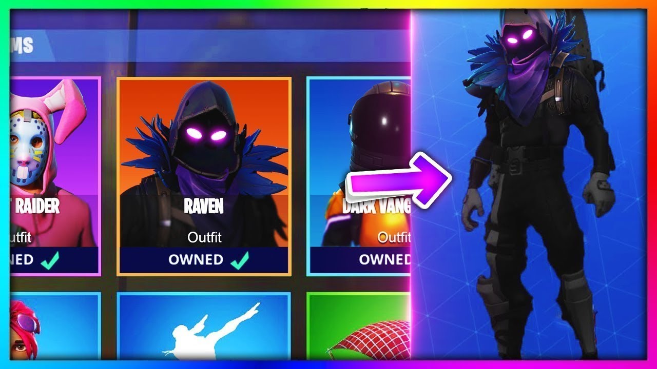 How To Get FREE NEW "Raven" SKIN in Fortnite! - UNLOCK ALL SECRET SKINS ...
