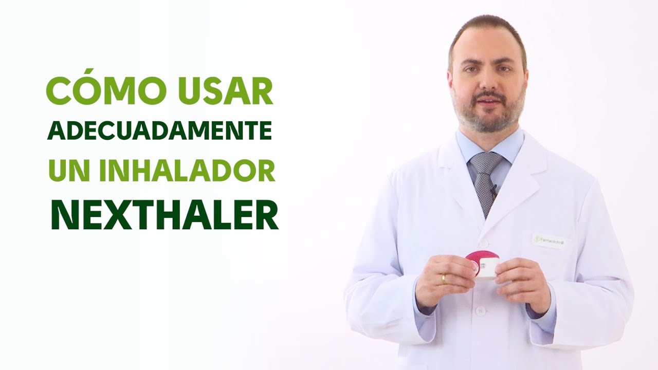 Cómo utilizar correctamente un inhalador NEXTHALER. Tu Farmacéutico ...