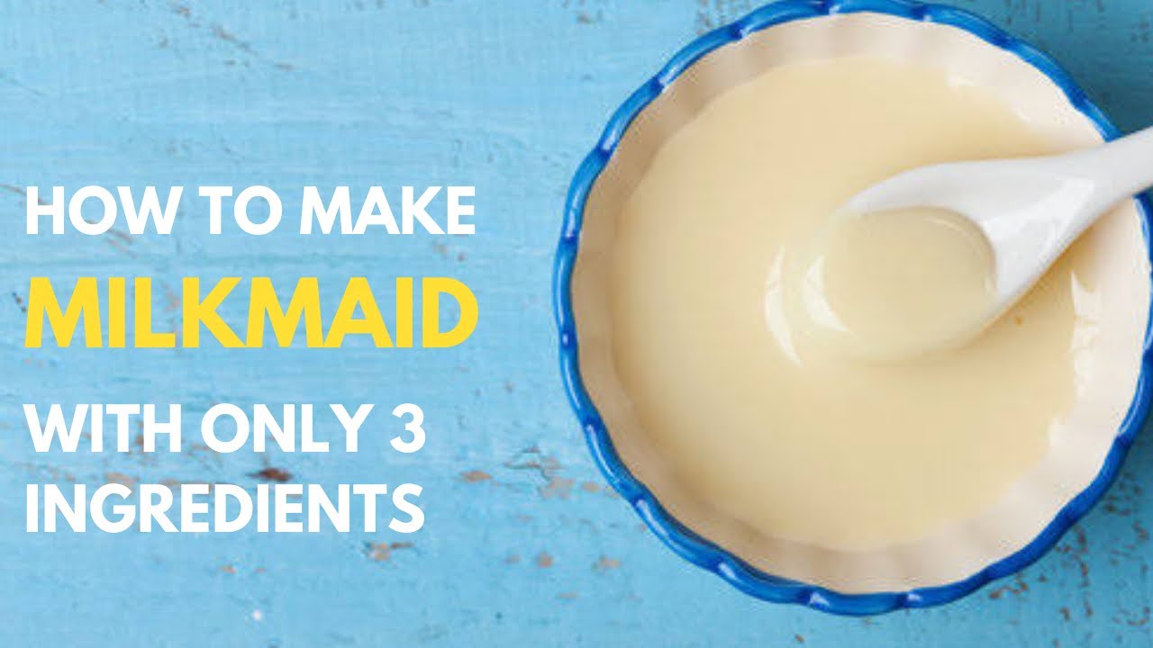 How to make Homemade Milkmaid/condensed milk with 3 ingredients ...