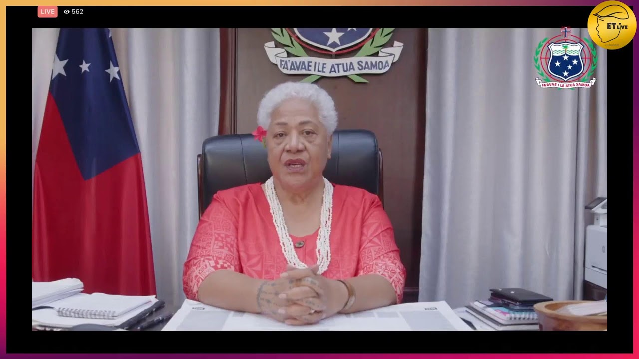 PALEMIA O SAMOA AFIOGA FIAME NAOMI MATAAFA... - YouTube