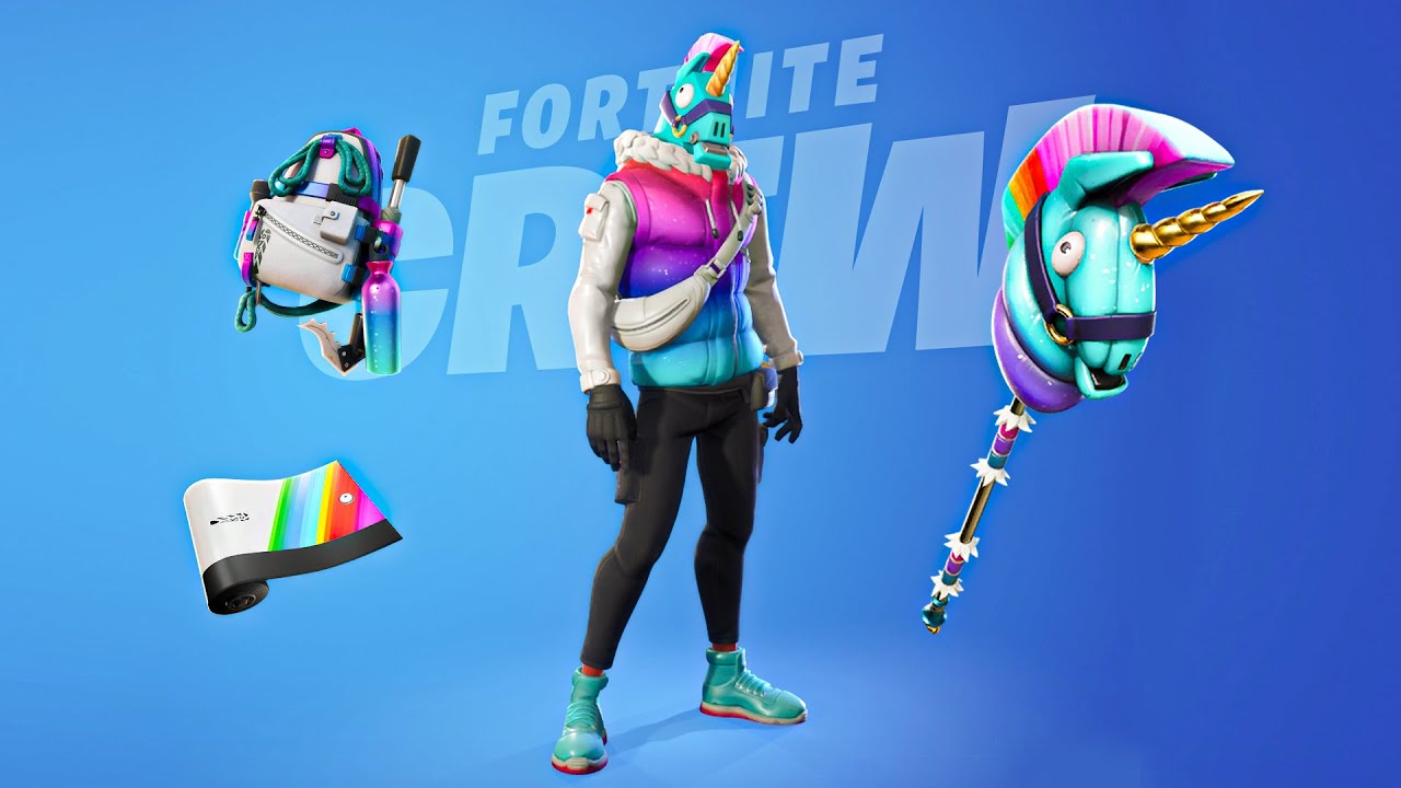 *NEW* Fortnite Llambro Skin Crew Pack! - March Crew Pack - YouTube