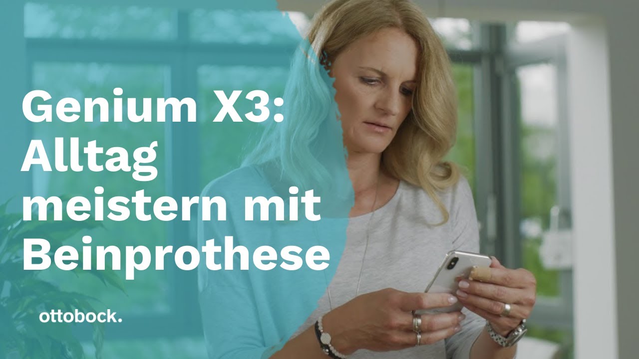 Genium X3: Alltag meistern mit Beinprothese | Ottobock - YouTube