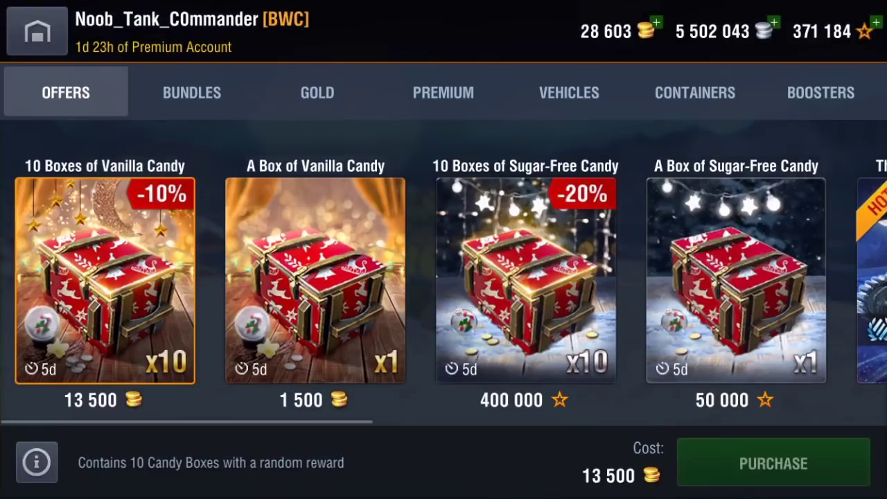 40k GOLD on crates WoT Blitz - YouTube