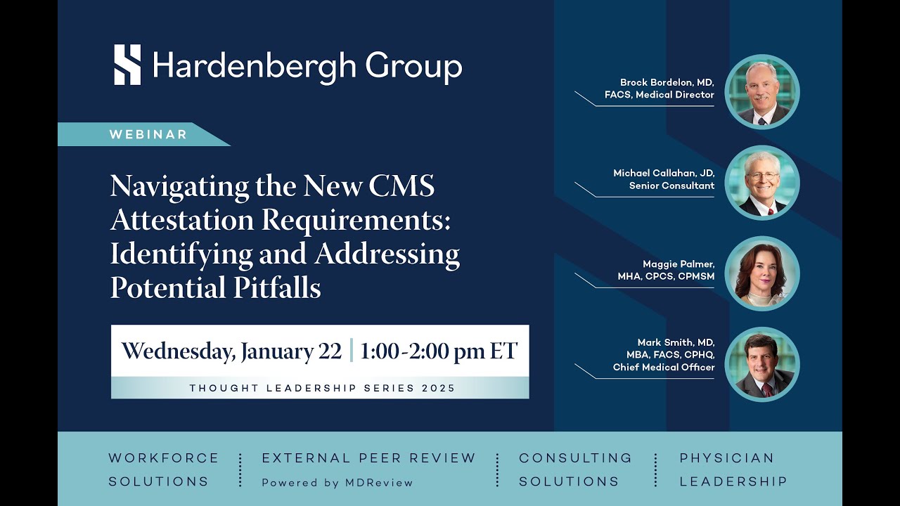 Hardenbergh Webinar: Navigating the New CMS Attestation Requirements ...