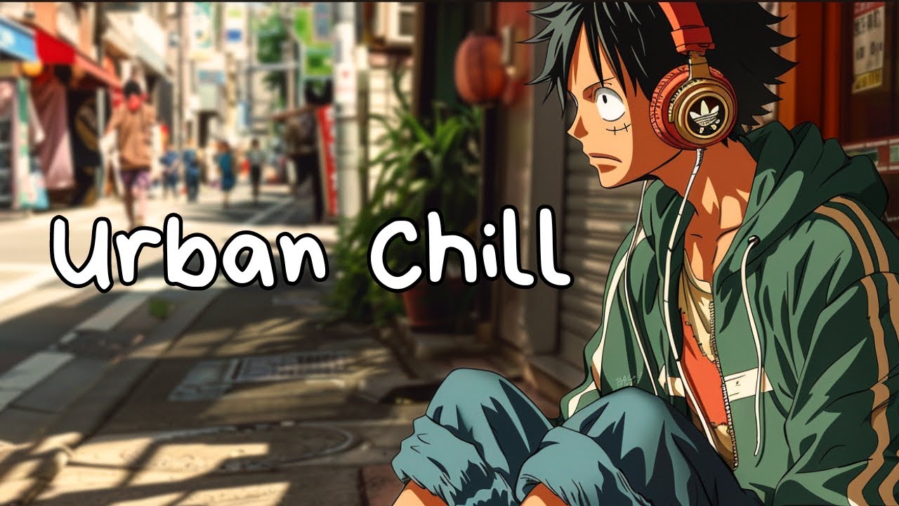🌌 Lo-fi Trap Chill with Luffy - Tokyo Streets Vibe 🎶🏴‍☠️ - YouTube