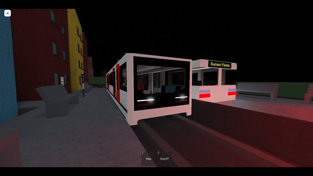 Roblox | Roblox Trains - AAST Red line - 5000-Series ride from Flamey ...
