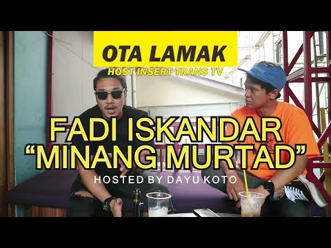 OTA LAMAK - FADI ISKANDAR (HOST INSERT TRANS TV) - YouTube