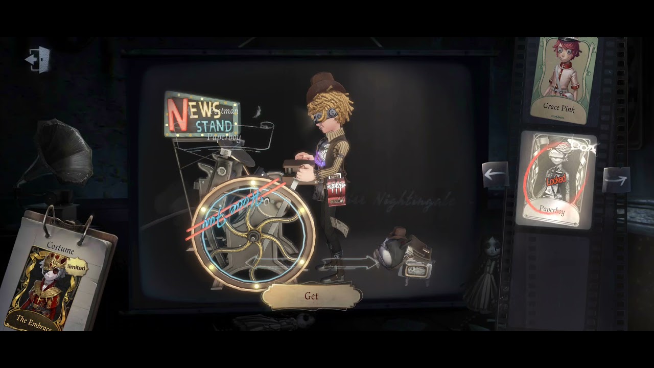 [ Skin (A) ] Postman - Paperboy | Identity V - YouTube