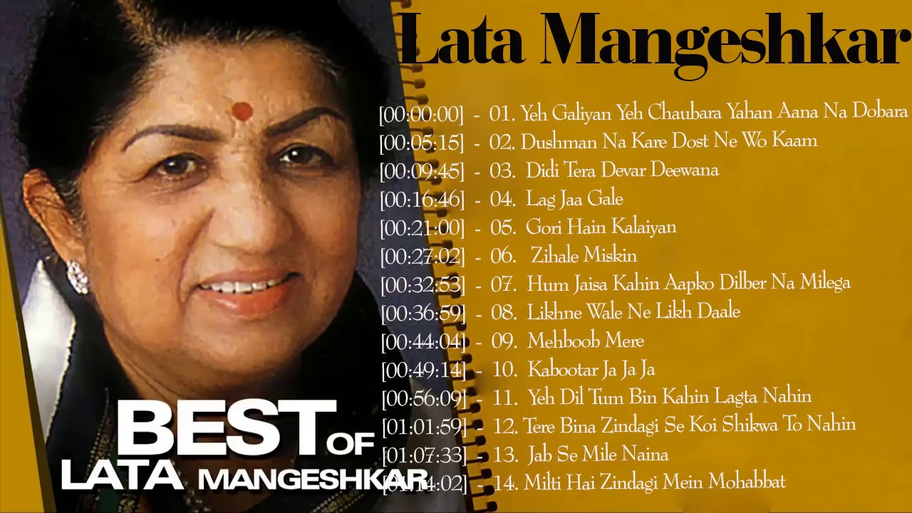 Lata mangeshkar super songs_bollywood hindi 90's Songs|| of hindi old ...