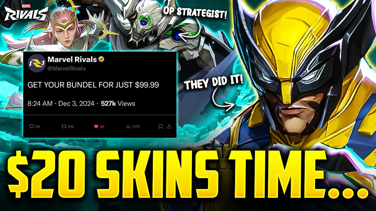 Marvel Rivals Just Revealed Big SHOP & PRICES News... ($20 Skins ...